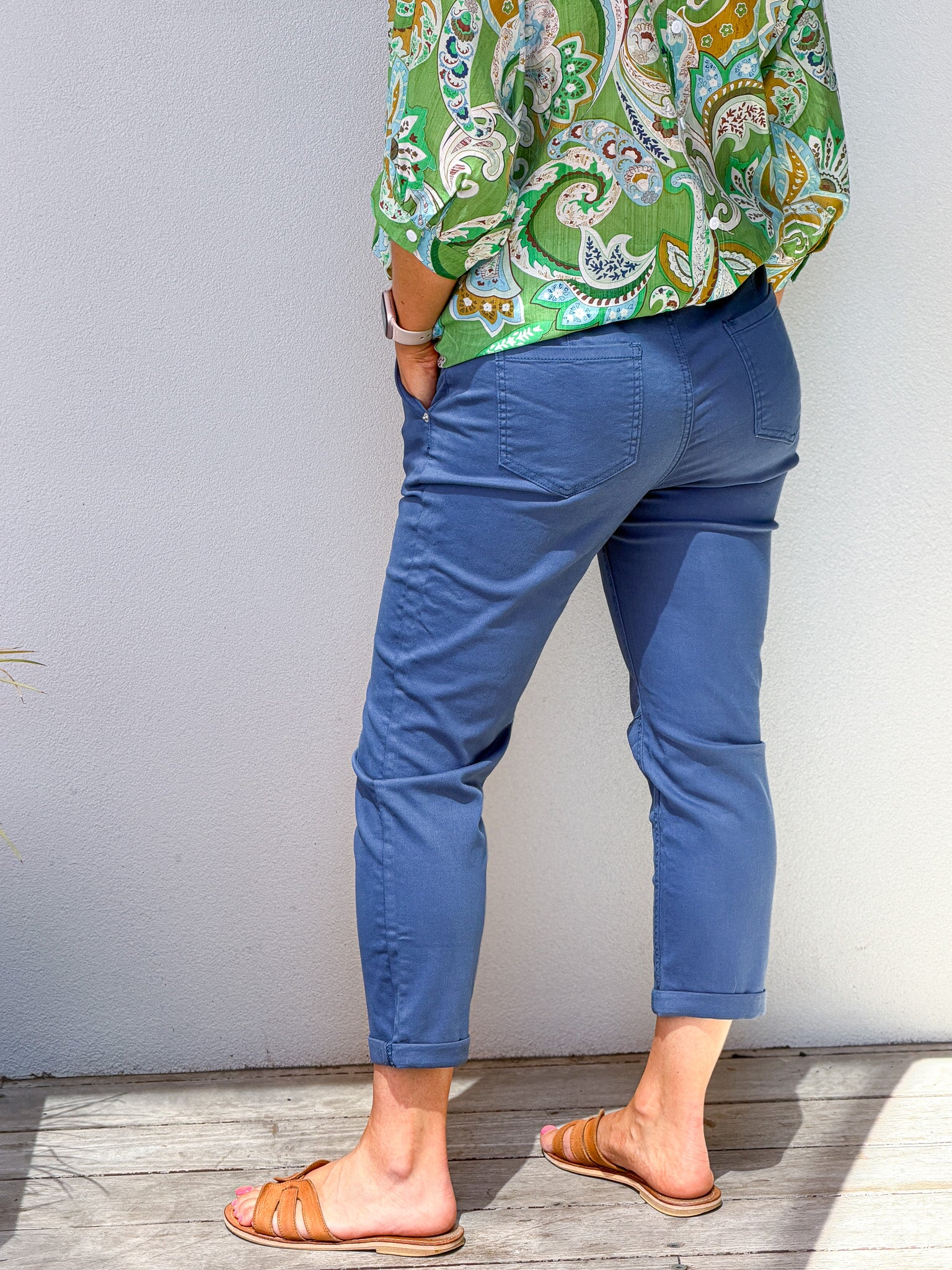 Penny Relax Pant - Indigo – Evergreen Clothing