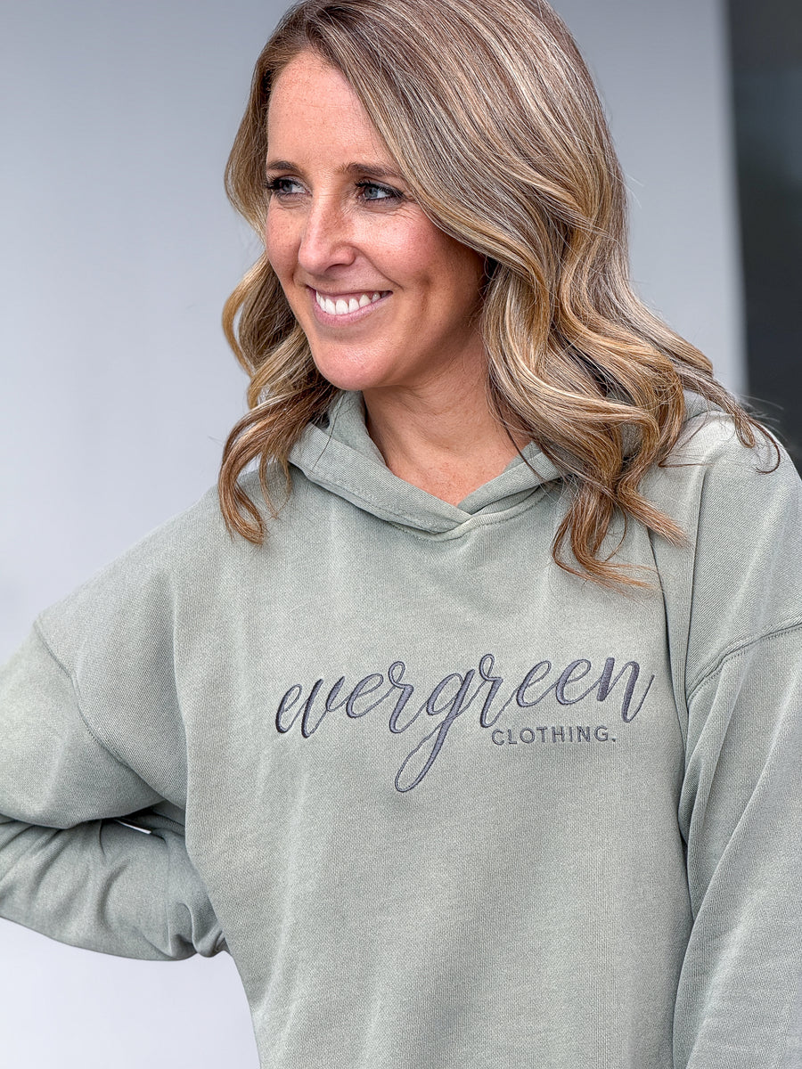 Zee Hoody - Khaki – Evergreen Clothing